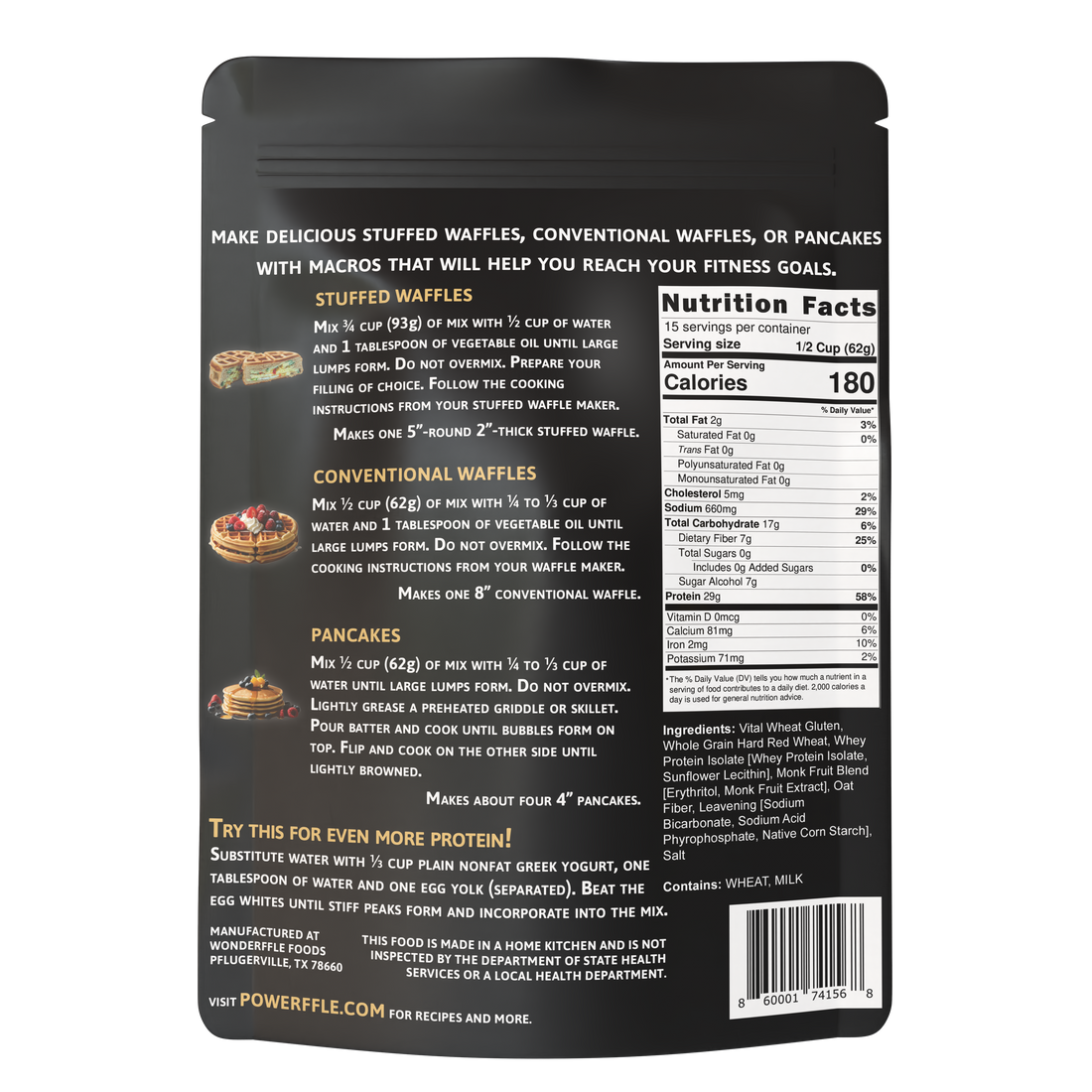 The Stuffed Waffle Iron ™ by Wonderffle®